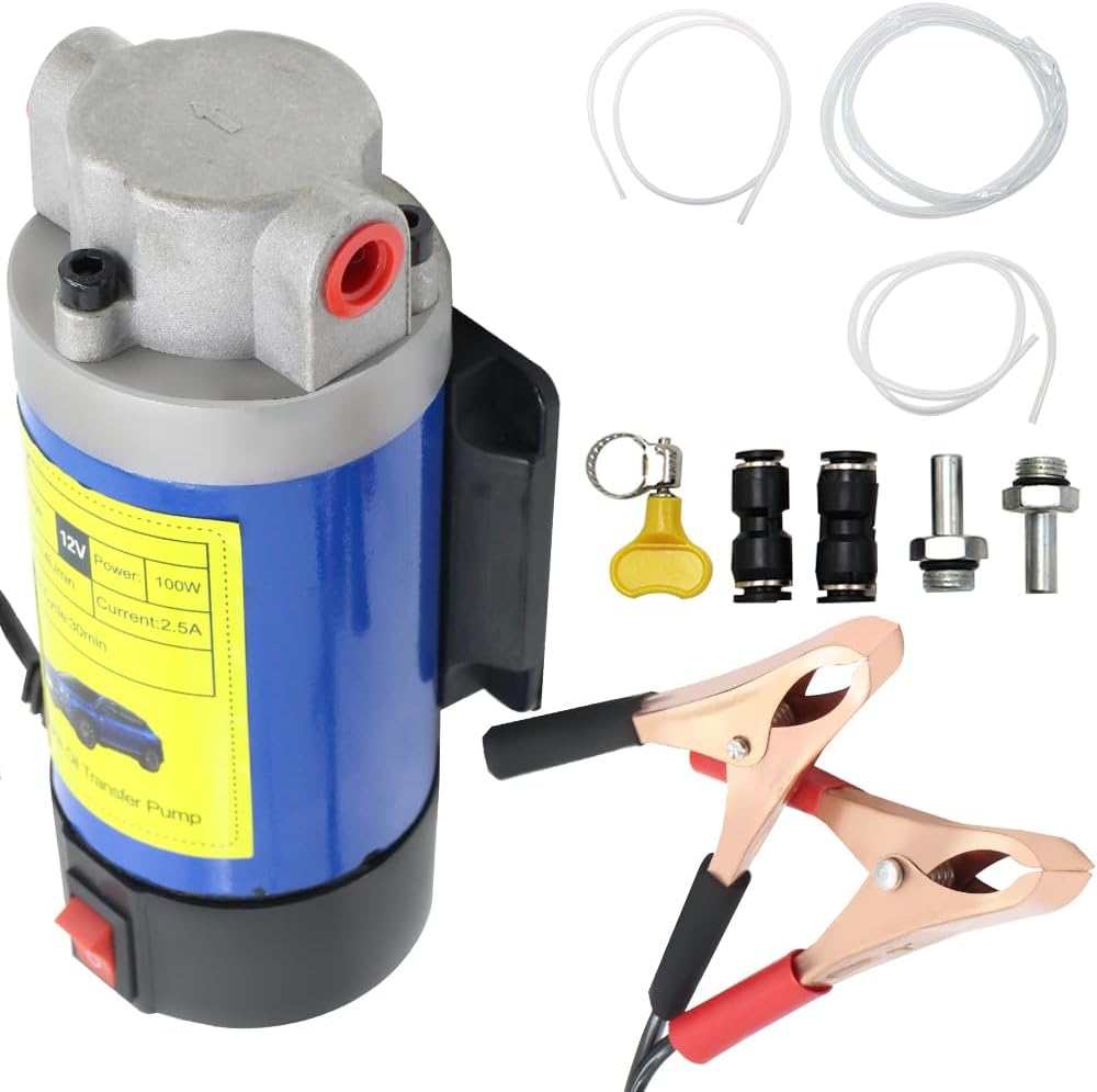 Amazon.com: YQMIGU Oil Suction Pump For Changing Oil,12V Engine Oil ...