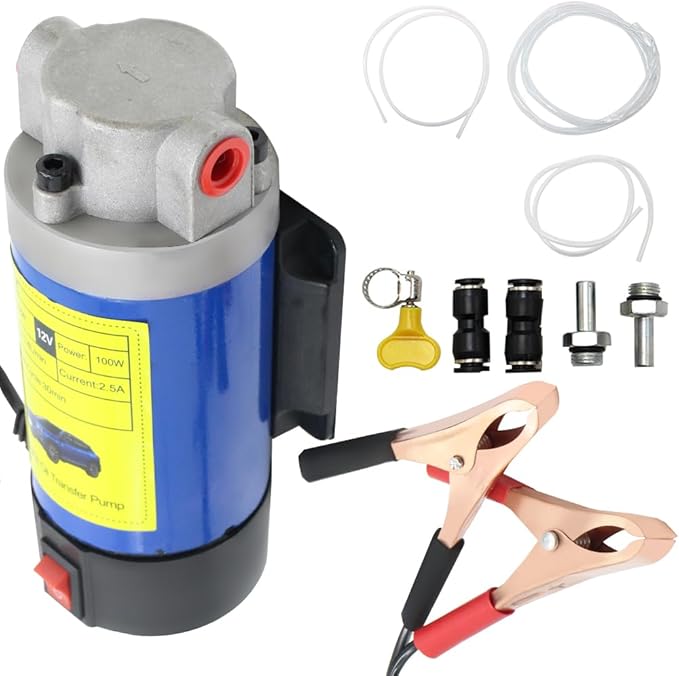 Amazon.com: YQMIGU Oil Suction Pump For Changing Oil,12V Engine Oil ...
