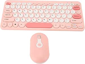 Amazon.co.jp: Wireless Keyboard Mouse Set, Slim Multifunction Mute ...