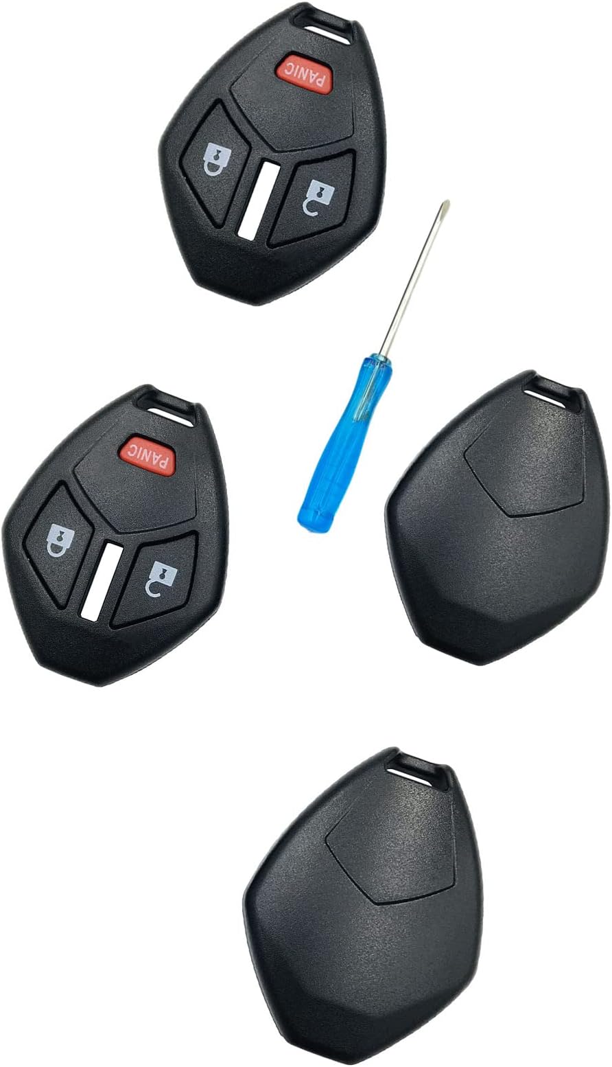 Amazon.com: KeyGuardz Keyless Entry Remote Car Key Fob Outer Shell ...