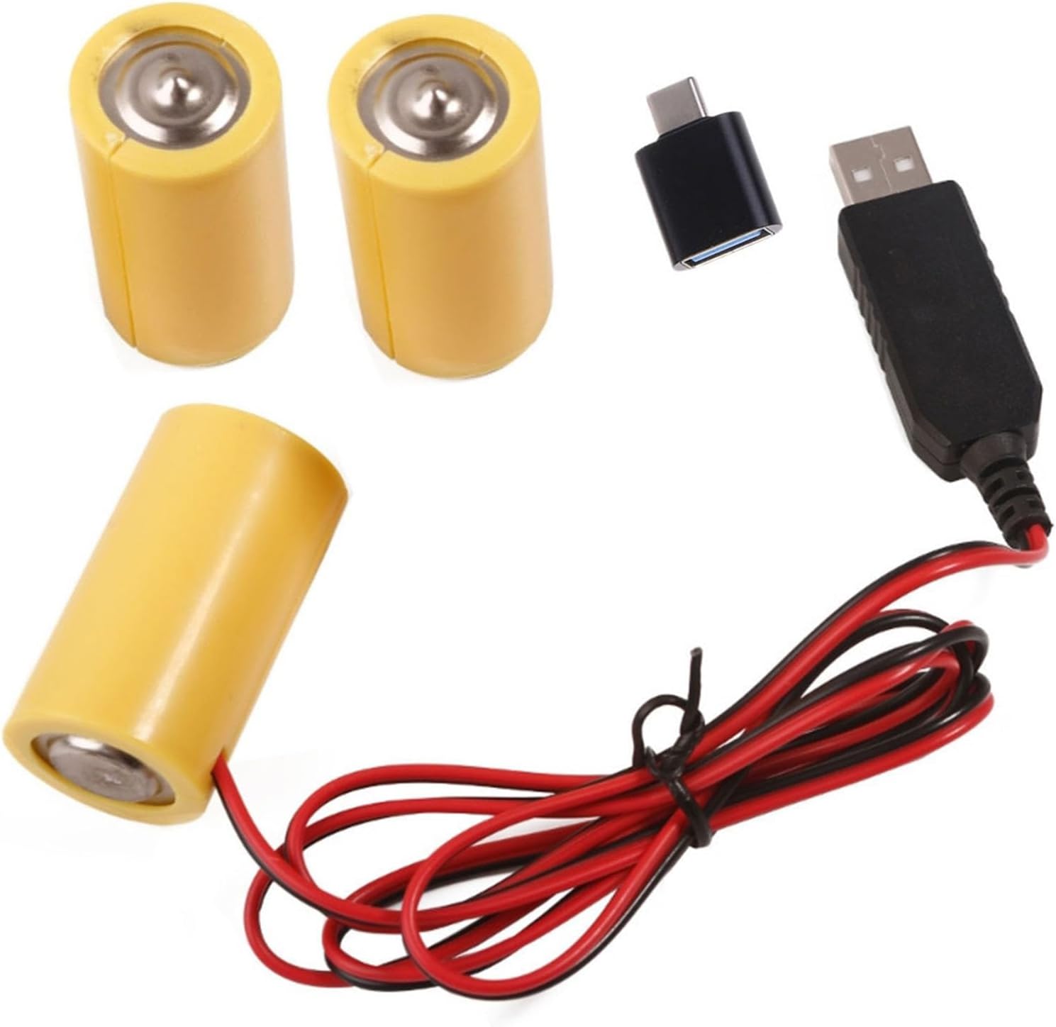 Amazon.com: WOEIFGV Eliminators Cable Type-C USB to LR14 C False ...