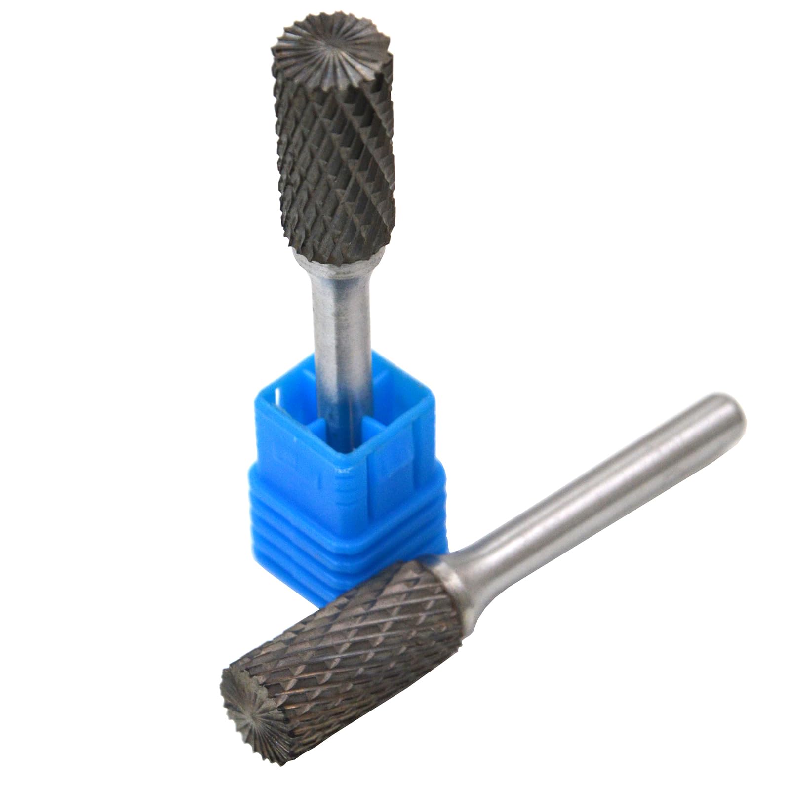 Snapklik.com : 5Pcs,1/2 DiaFlat Cylinder Solid Carbide Burrs Heavy Duty Carbide Grinding Heads ...