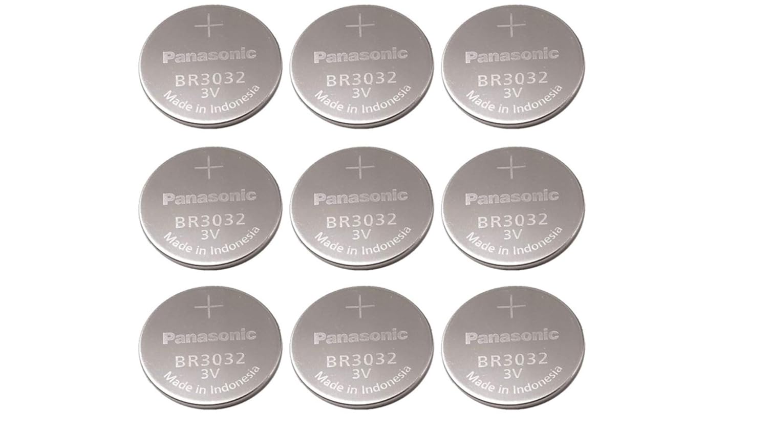 Amazon.com: Panasonic Br3032 Br 3032 Lithium 3v Battery (9-Pack ...