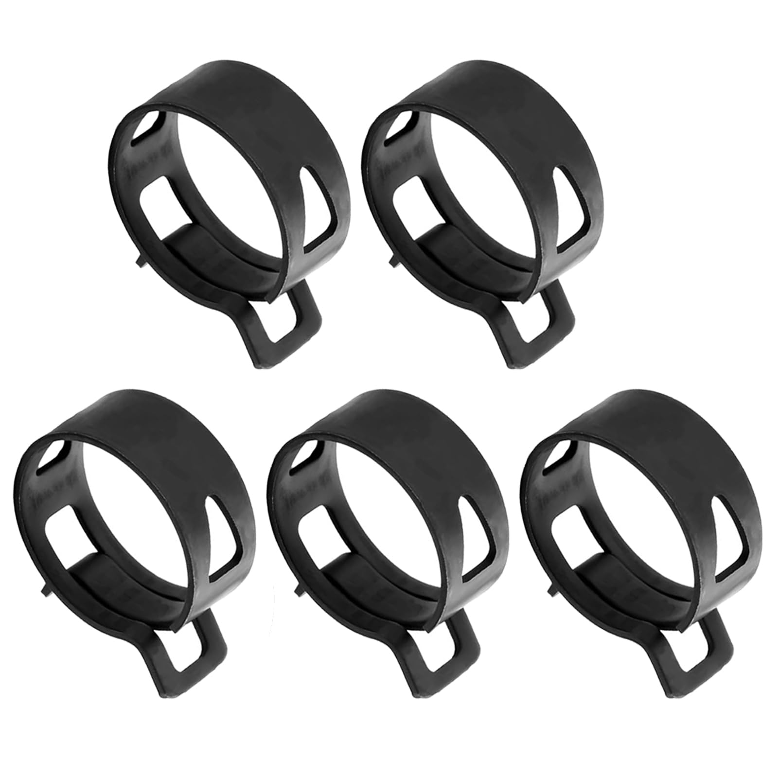1/4 Fuel Line 121Pcs 7-22mm Spring Band s With Swivel Flat Band Fuel ...