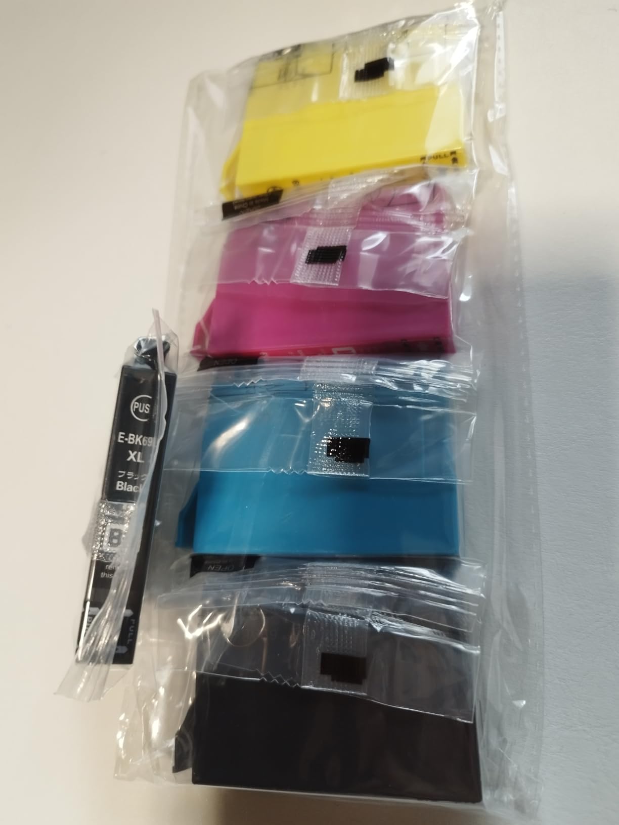 Amazon.co.jp: Shower IC4CL69 4色パック + ICBK69 合計 5本セット 砂時計 エプソン (EPSON)用 IC69 すなどけい インクカートリッジ IC ...