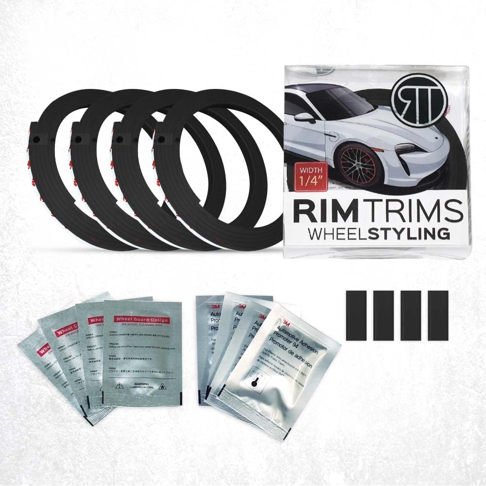 Amazon.com: RimTrims RT Wheel Rim Protectors Guard Alloy Wheel from ...
