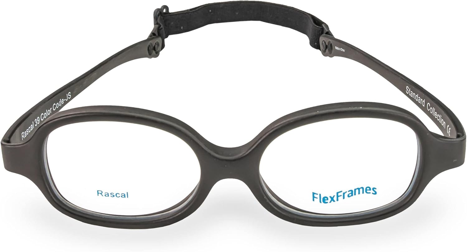 Amazon.com: FLEXFRAMES Rascal 42 Eyeglasses for Kids by Flex Frames ...