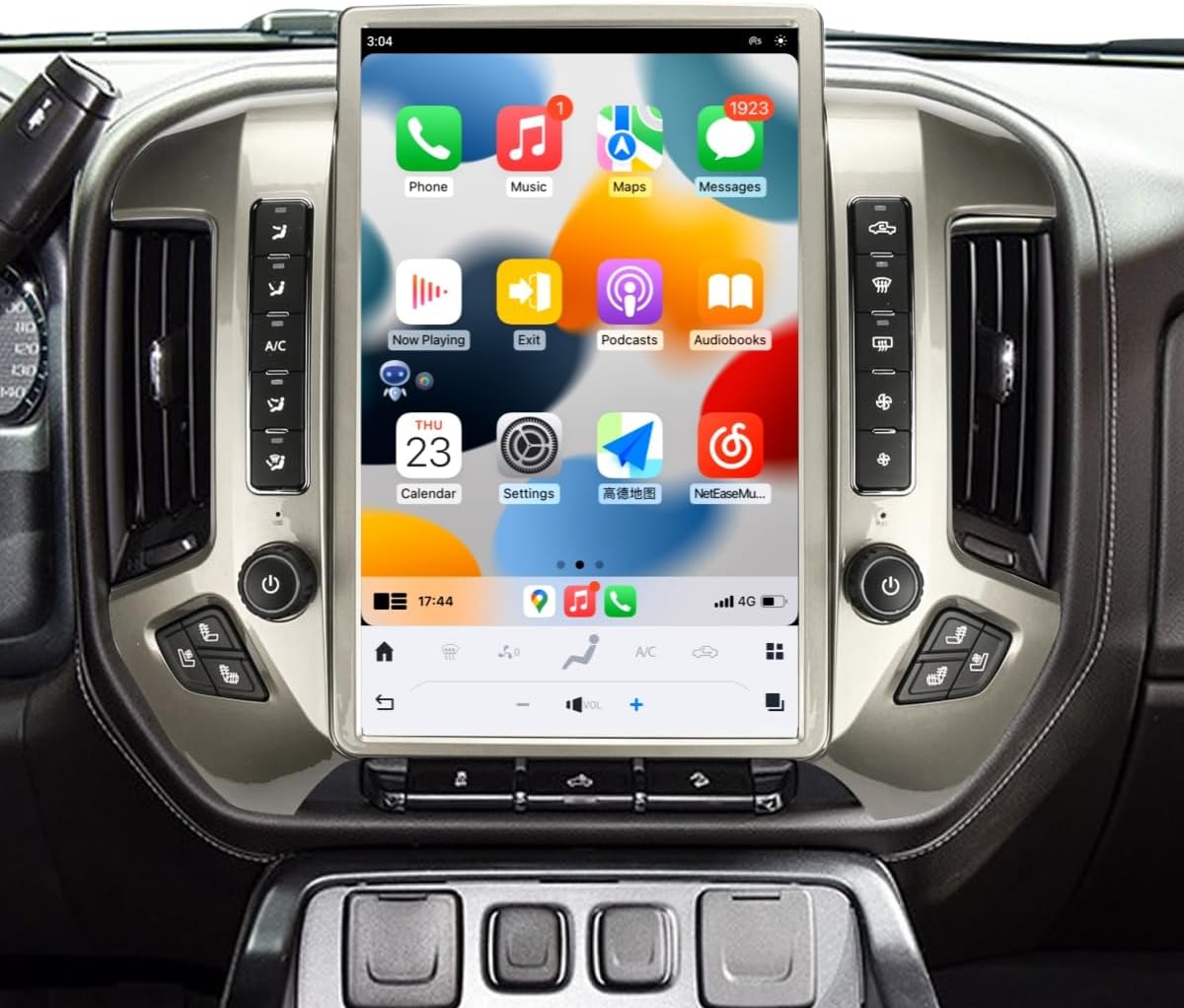 Amazon.com: AuCar for GMC Sierra Chevrolet Silverado 2015-2019 Car ...