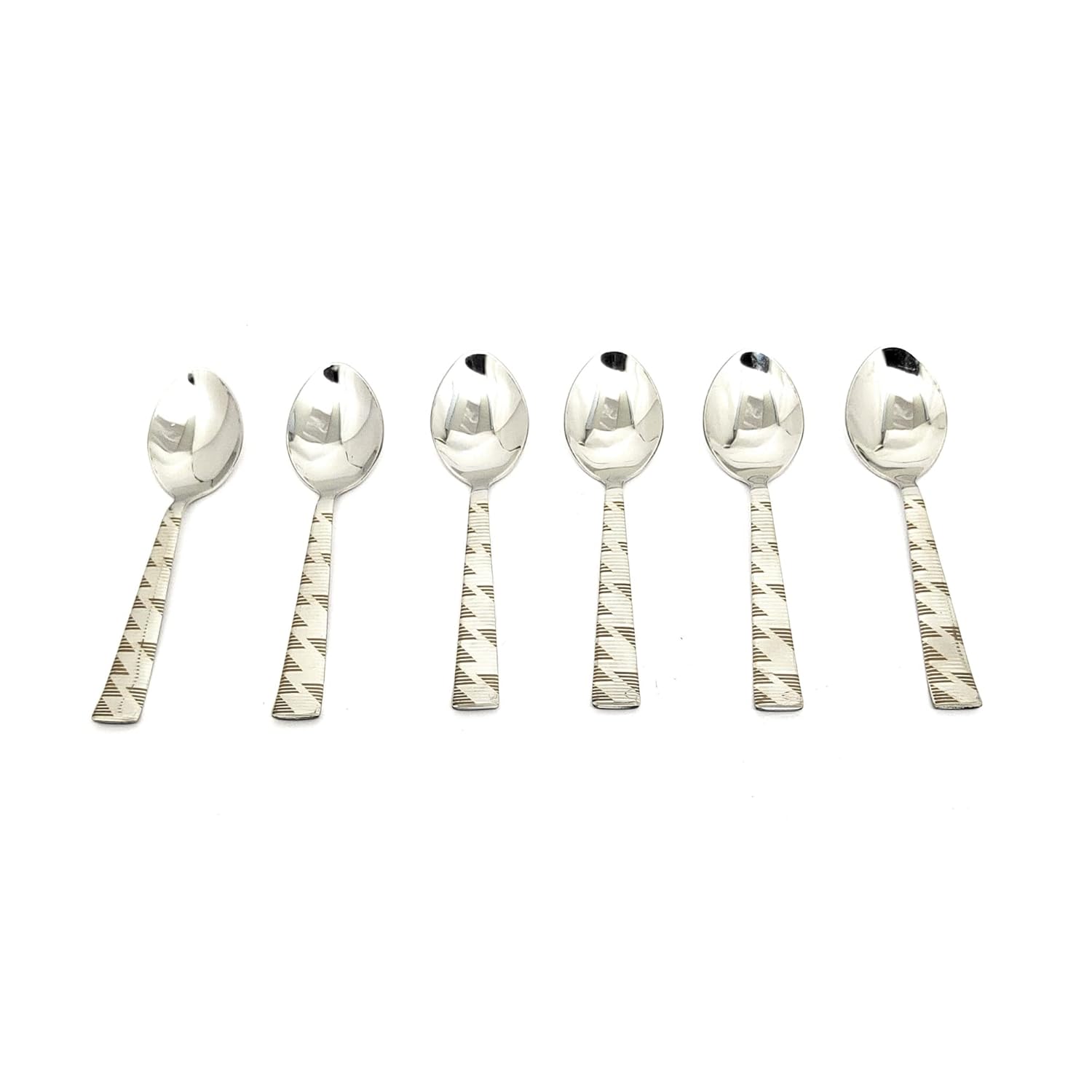 Nyra® Stainless Steel Premium Dinner/Table Spoons - 6 Pcs, Cutlery ...