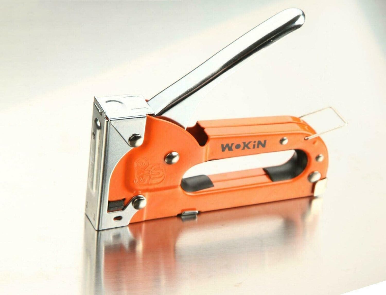 TOOLSTEK Wokin Medium Duty Staple Gun 4-8mm Stapler Tacker Nailers ...