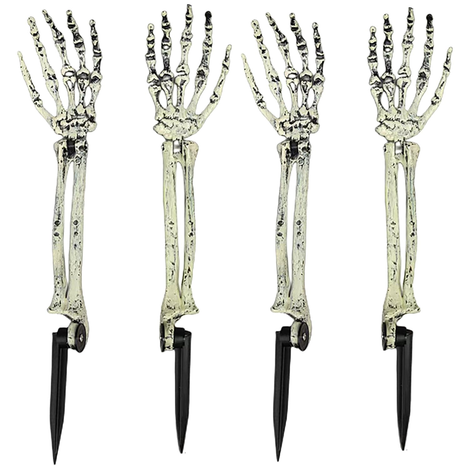 Amazon.com: AOFOX Halloween Realistic Skeleton Stakes Zombie Ghost Arm ...