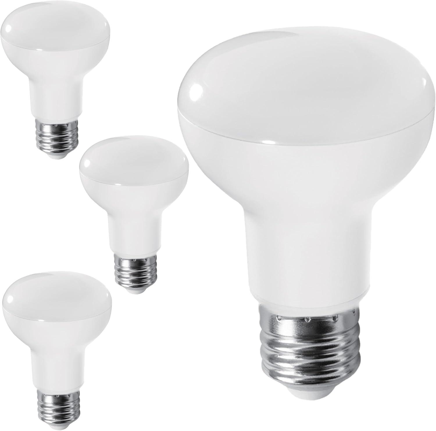 Diodesy- Pack of 4 LED7R20/827/D/4 R20 LED Light Bulb, Reflector ...