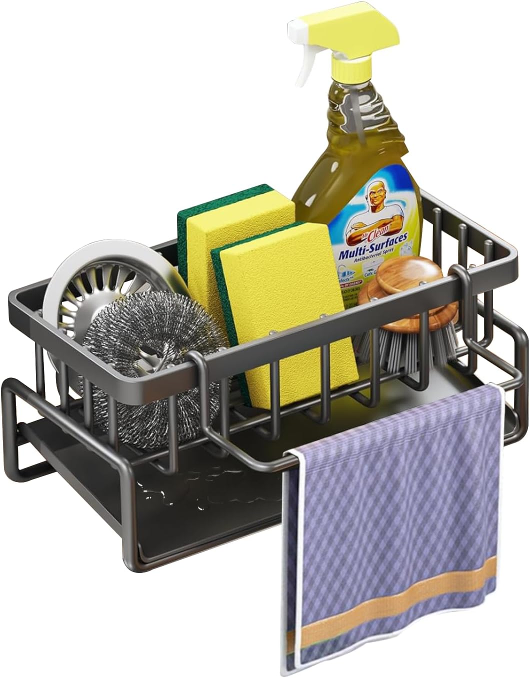 Amazon.com - Joemdehazam Kitchen Sink Caddy Organizer, Sponge Holder ...