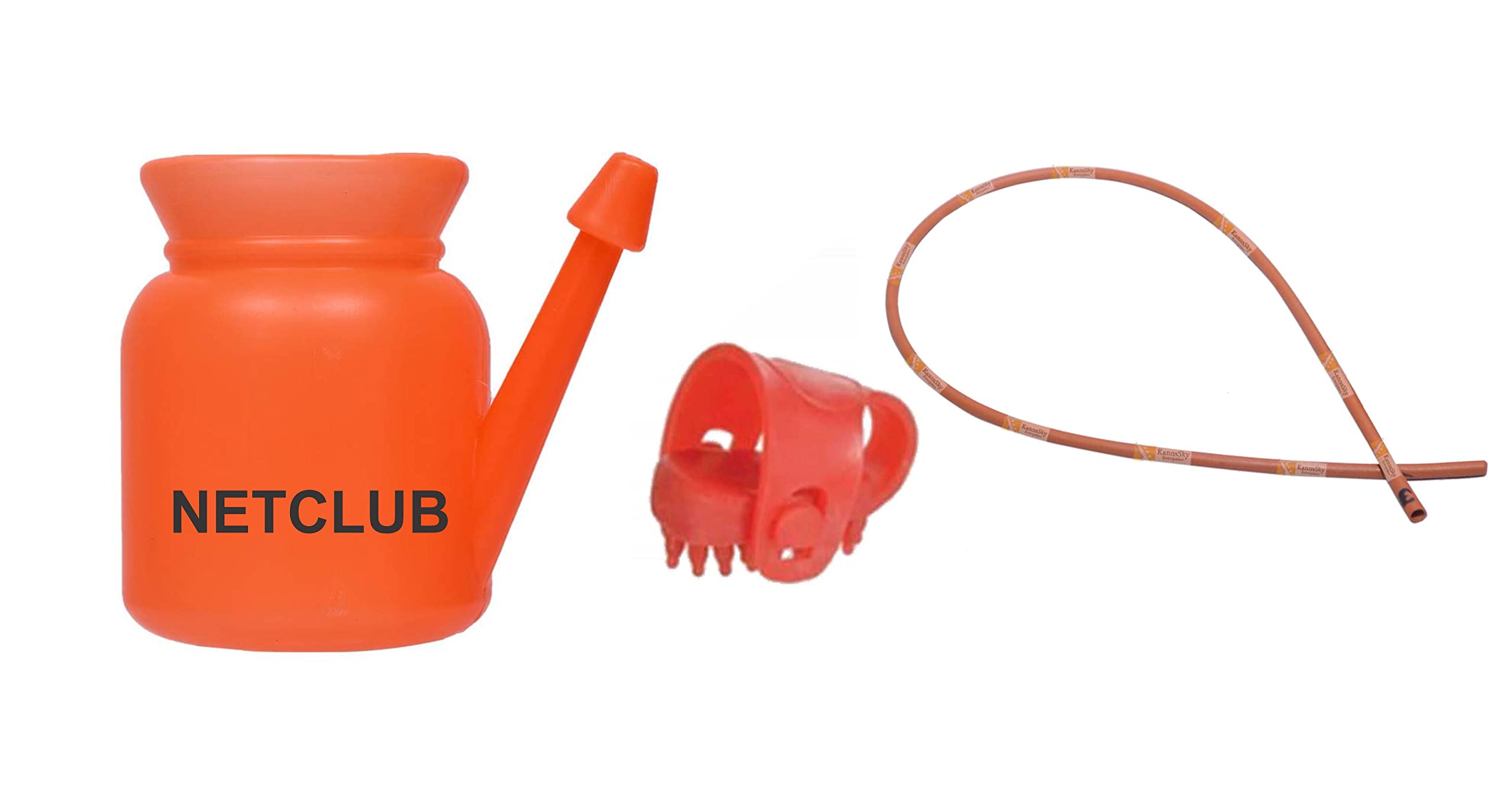 Netclub Acupressure Plastic Ayurvedic Jal Neti Pot For Sinus Congestion ...