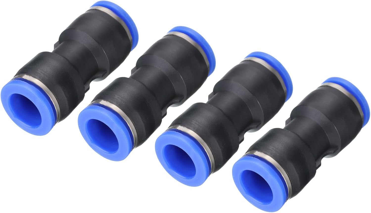 Amazon.com: uxcell Push to Connector Fitting, 12mm Tube OD Quick ...