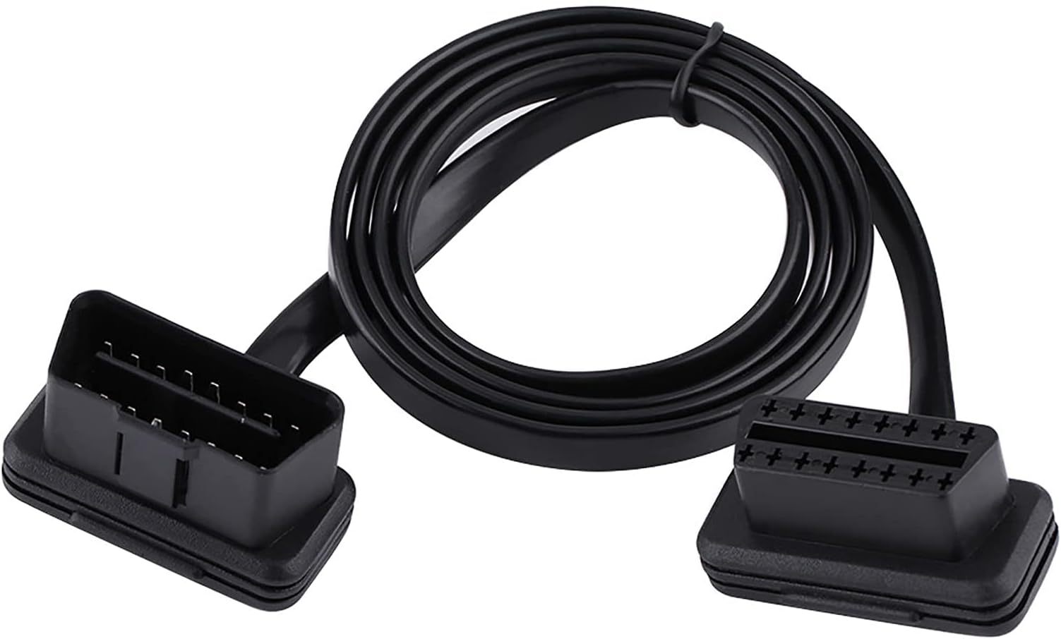Car OBD2 Extension Cable,16 Pin Male to Female OBD2 Extension Cable ...