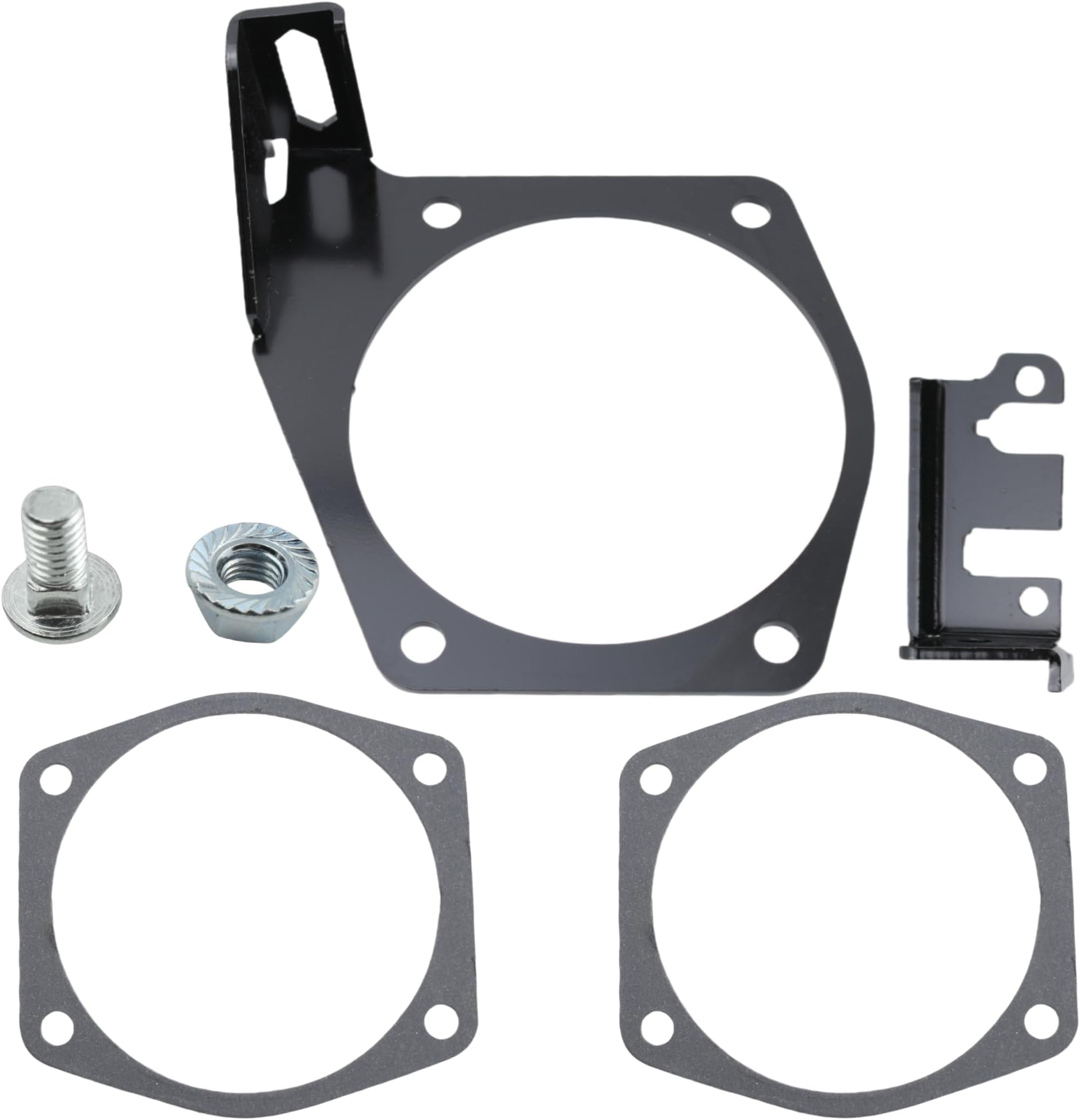 Amazon.com: 4-Bolt Throttle Cable Bracket Intakes 92MM-102MM Throttle ...