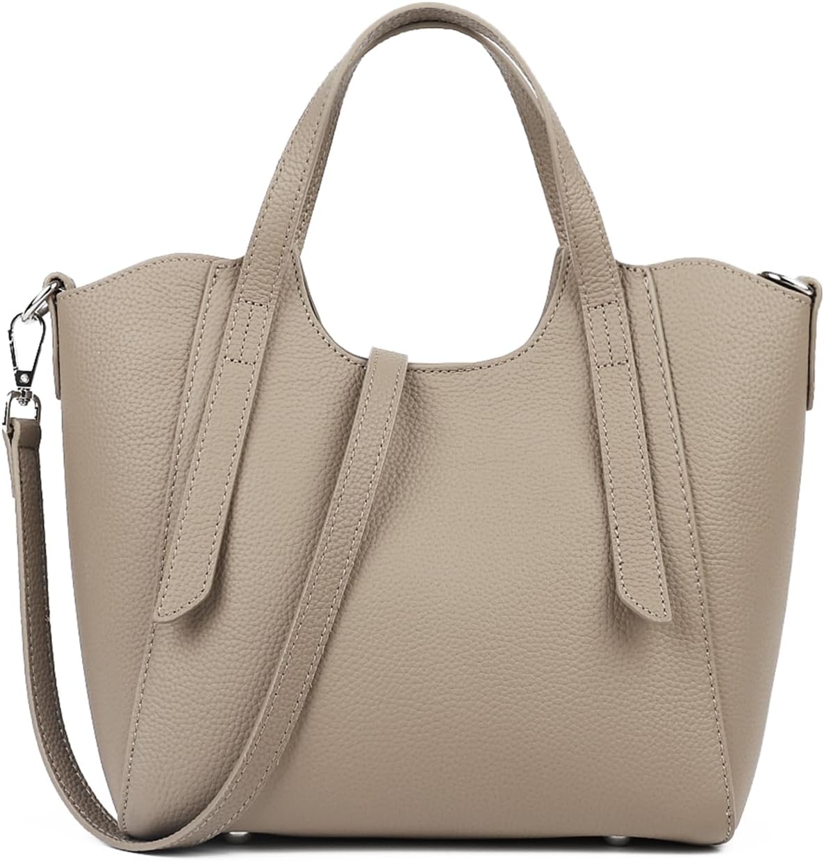 Amazon.co.jp: [MFFOR] ショルダーバッグ 高級本革 レディース 2way ハンドバッグ ワンハンドル 大容量 高見え カジュアル シンプル おしゃれ 斜め掛け 肩掛け ...