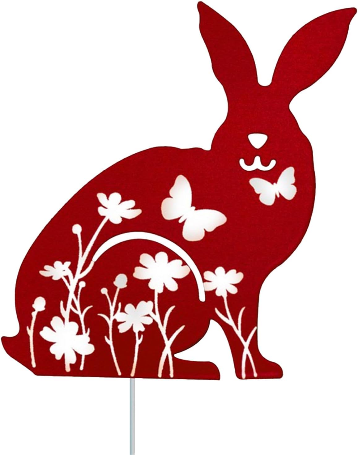 Amazon.com: SAINGACE Metal Bunny Garden Decor, 2023 New Rabbit Yard ...