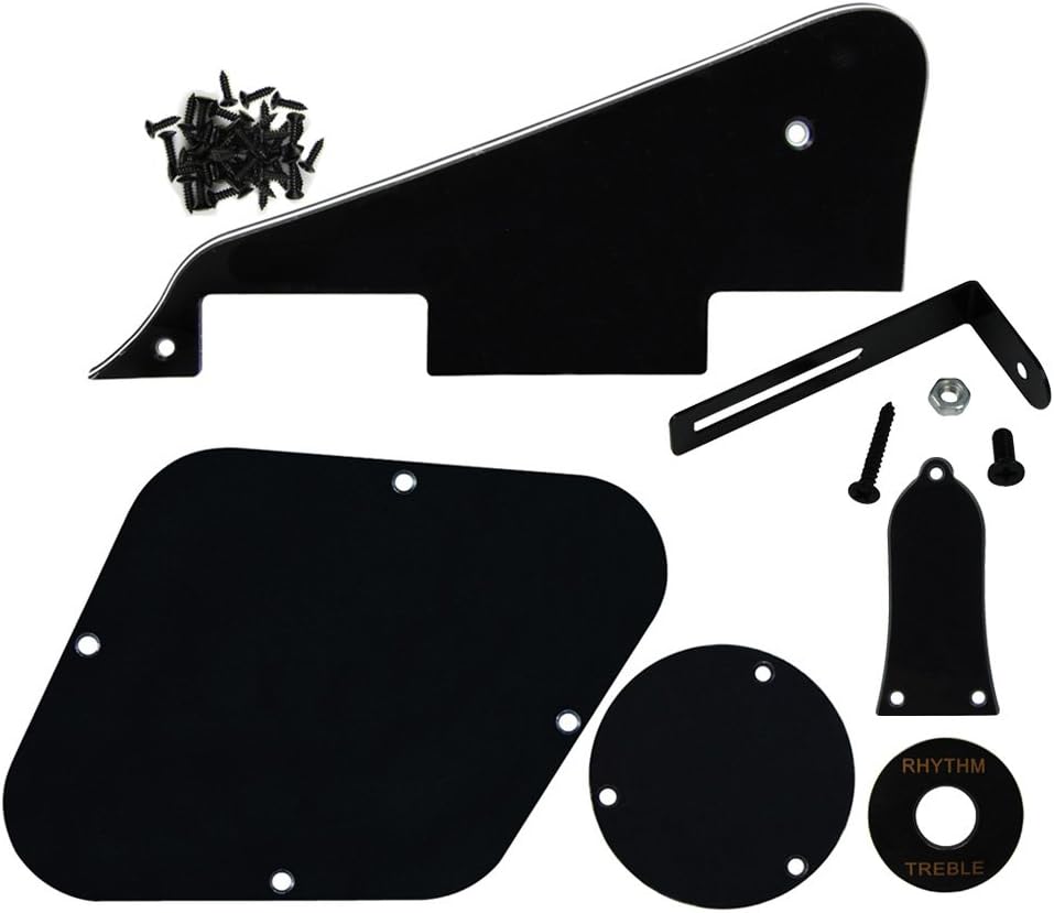 FLEOR Set of LP Pickguard/Control Backplate/Selector Switch Cover ...