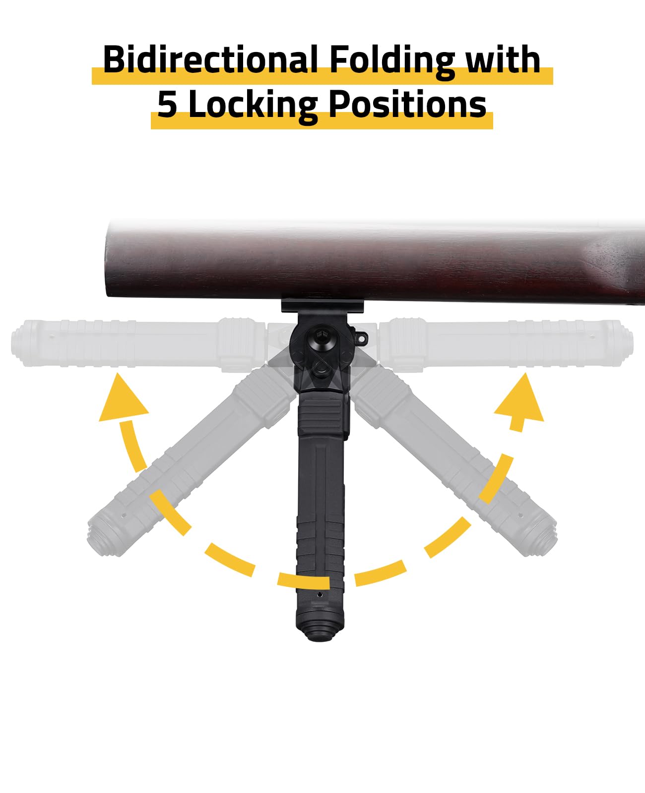 Snapklik.com : CVLIFE Bipod Mount To Sling Swivel Stud, Made Of ...