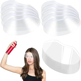 Amazon.com: 50PCS Clear Face Shield Mask, Waterproof Forehead Protector ...