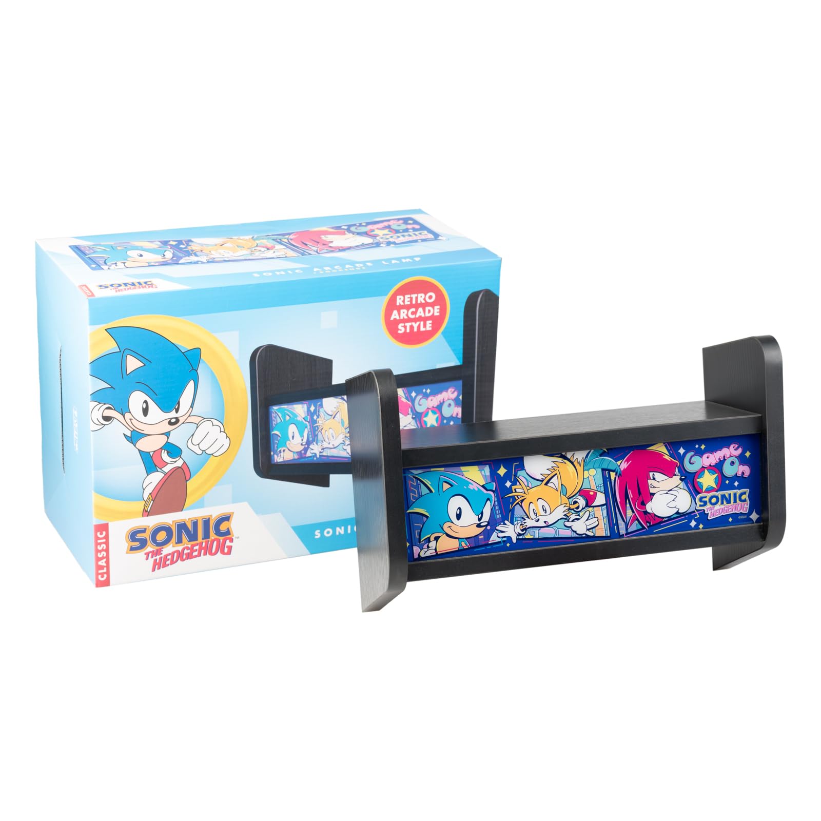 Grupo Erik Lamp - Sonic The Hedgehog Shelf | Wall Light, USB Lamp, USB ...