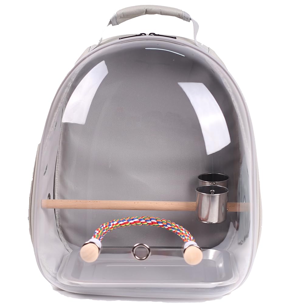 Snapklik.com : Bird Traval Carrier Cage, Multi Vent Holes Clear Space ...