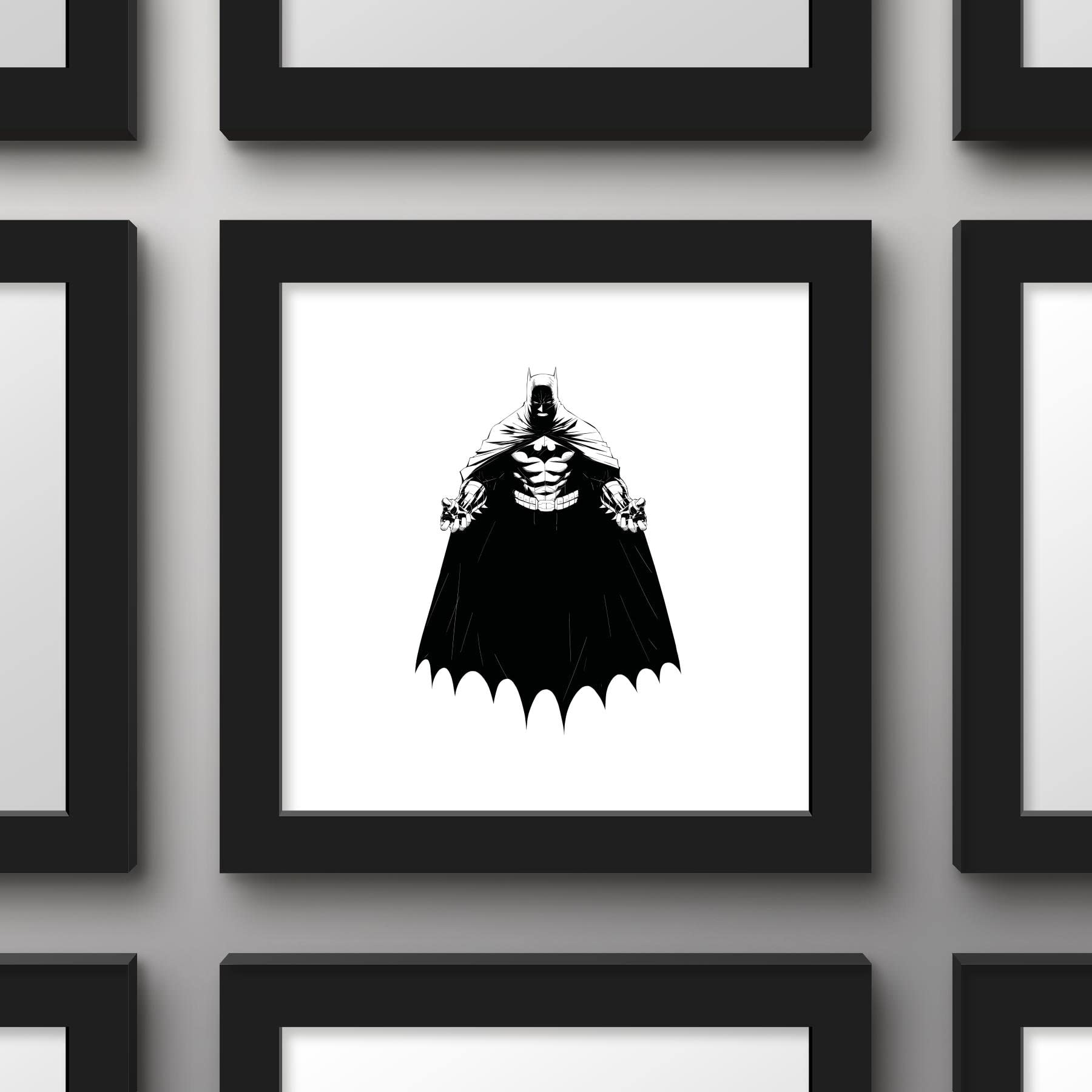 Batman Pop Art Black And White