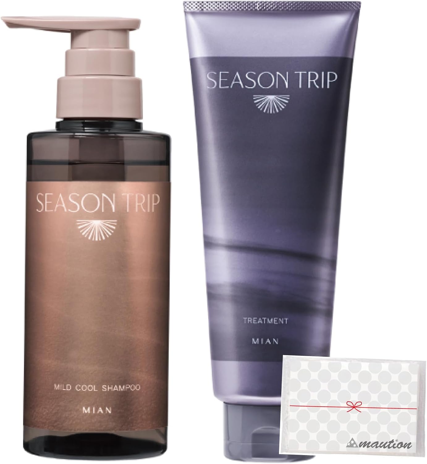 Amazon | ミアン ビューティー シーズントリップ マイルドクール シャンプー 300mL＋トリートメント 230g ＋おまけ付き | Generic | シャンプー 通販