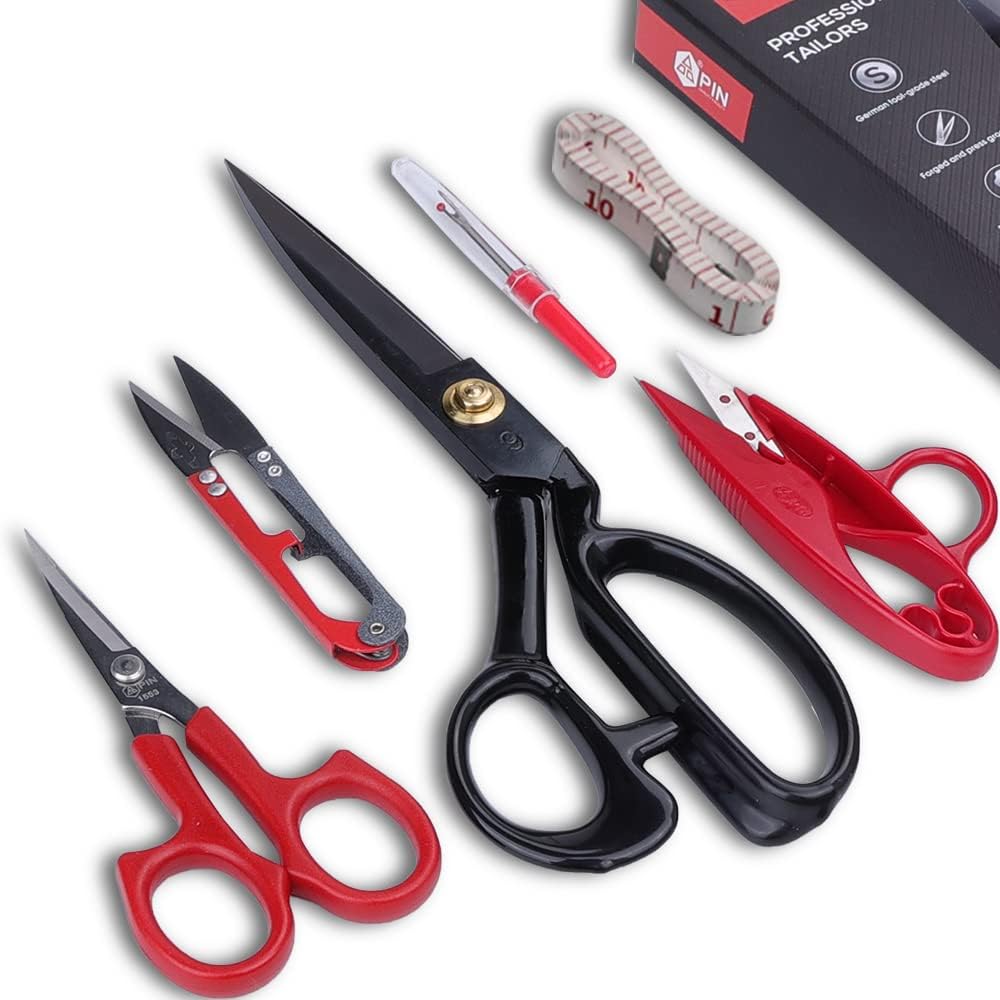 Tijeras de Tela para Coser a Medida, Tijeras de 9 Pulgadas para Corte ...