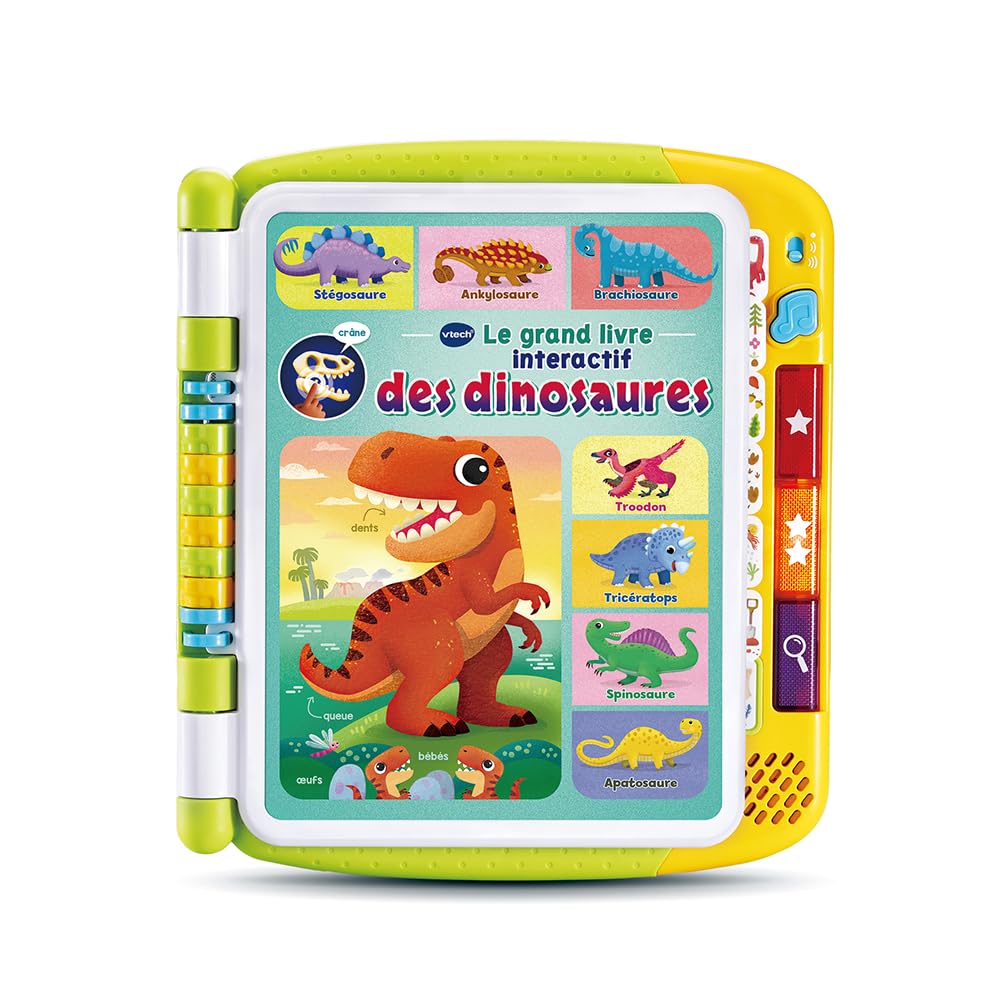 3 Year Old Boy Gift Dinosaur Toys, Interactive Dinosaur Sound Book For ...