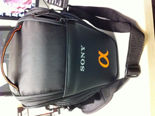 Amazon.com : Sony LCS-AMA/B Digital SLR Carrying Case for Sony Alpha ...