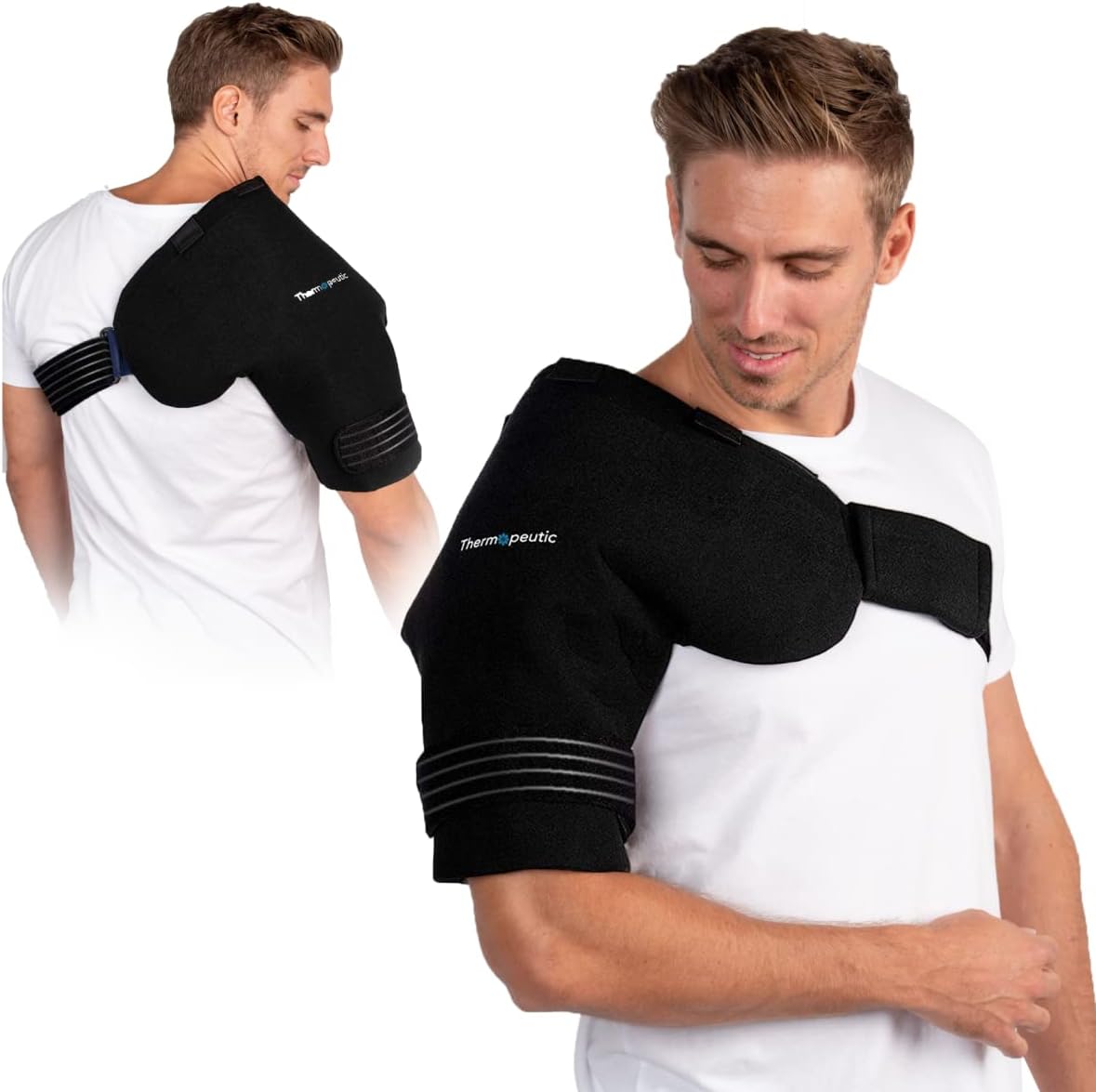 Amazon.com: Thermopeutic Compression Shoulder Ice Pack Gel Wrap for ...