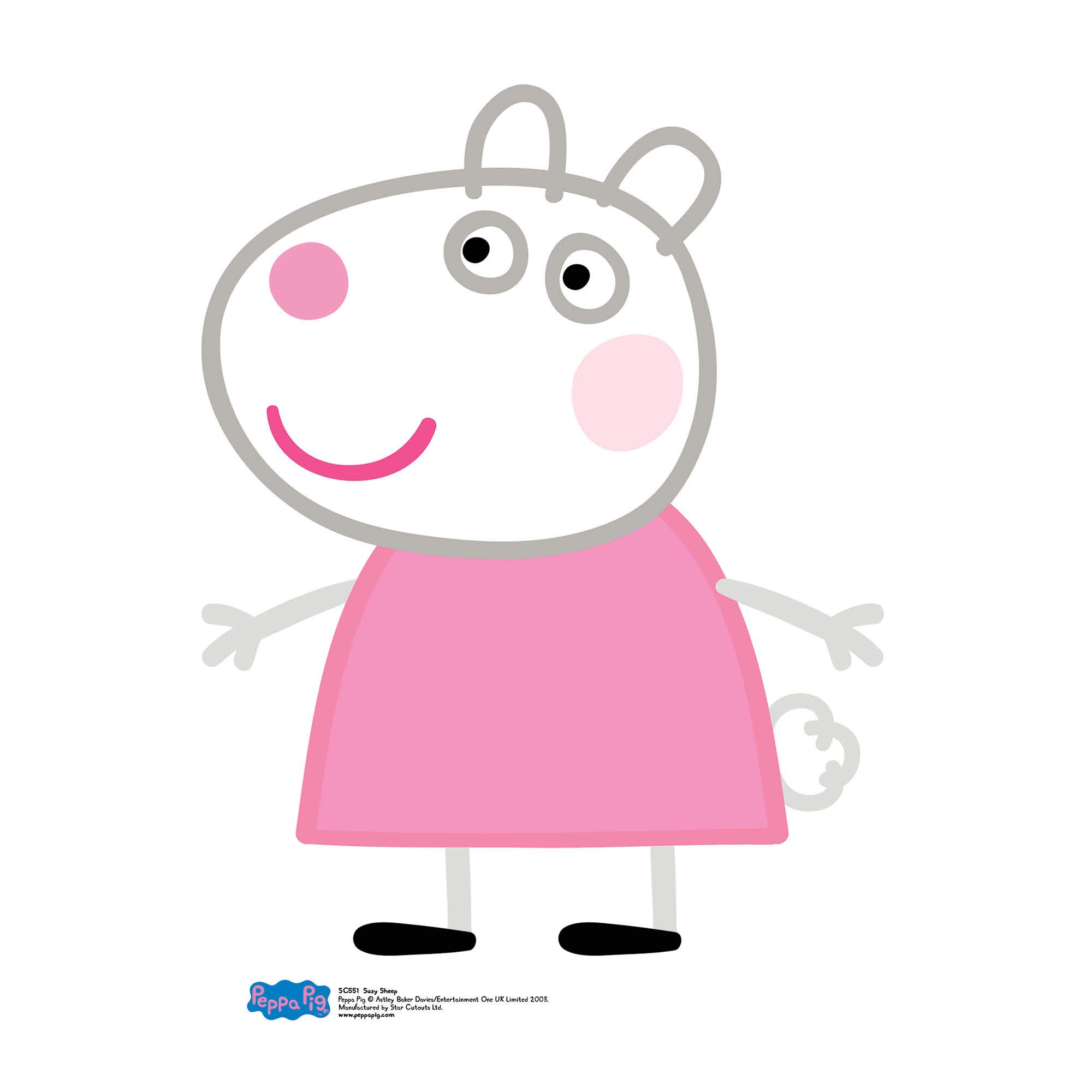 Star Cutouts Cut Out of Suzy Sheep : Amazon.co.uk: Home & Kitchen