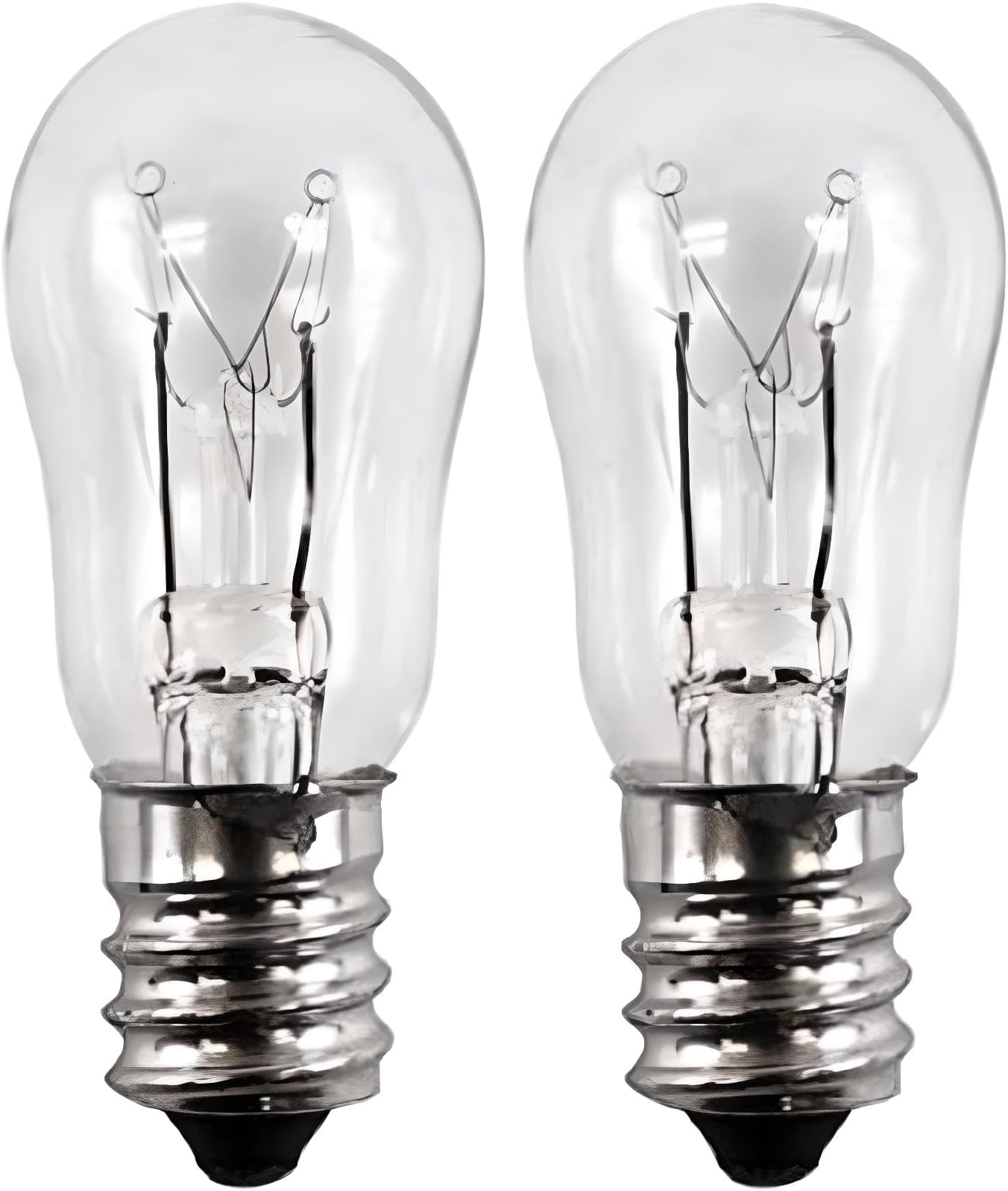 Othmro 3Pcs Light Bulbs 110-130V 10W Heat Resistant Bulbs E12, 2700K ...