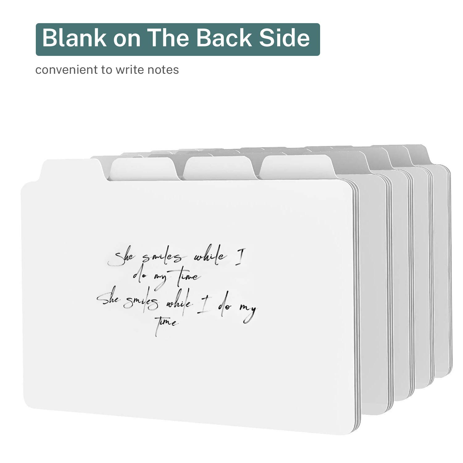 Snapklik.com : MaxGear 5"x8" Index Cards Dividers, 20 Counts ...