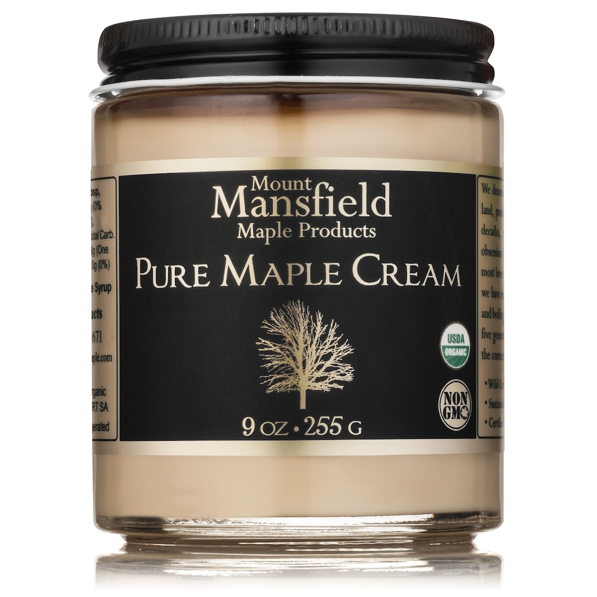 Amazon.com : Mansfield Maple Certified Organic Pure Vermont Maple Cream ...