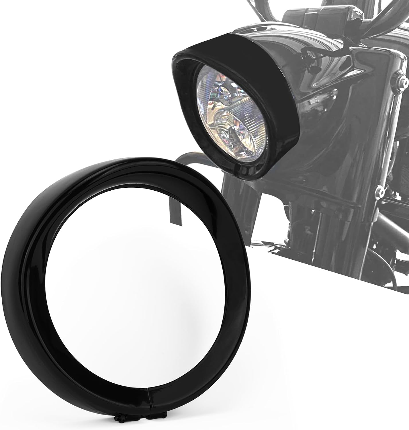 Headlight Cover Motorcycle Fatboy
