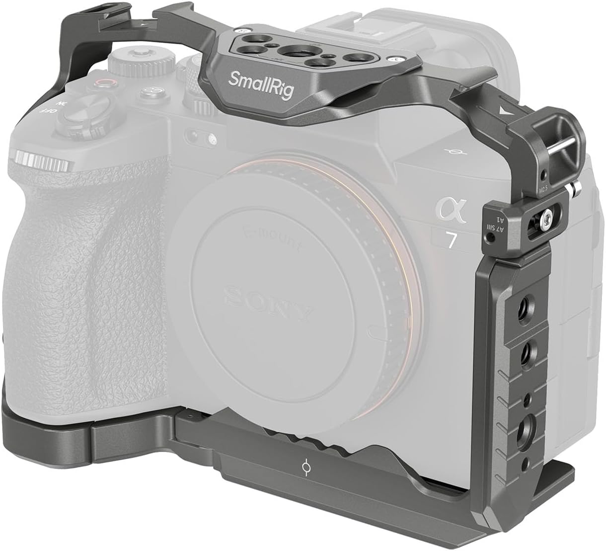 SMALLRIG Cage Kit pour Sony A7R V/A7 IV/A7S III, Cage Complète avec ...