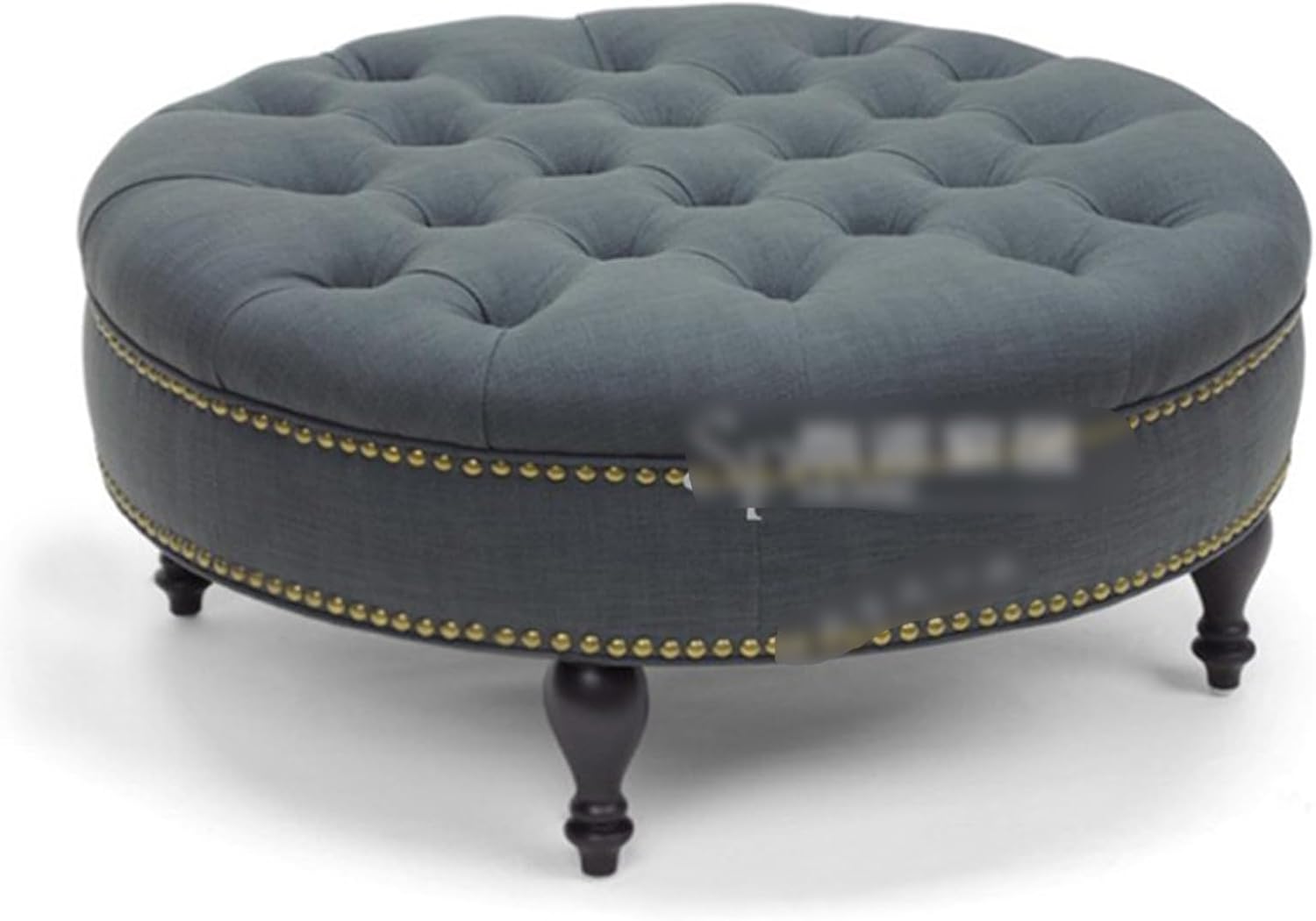 Amazon.com: ESRADA Small Foot Stool Ottoman,Round Footrest, Bedside ...