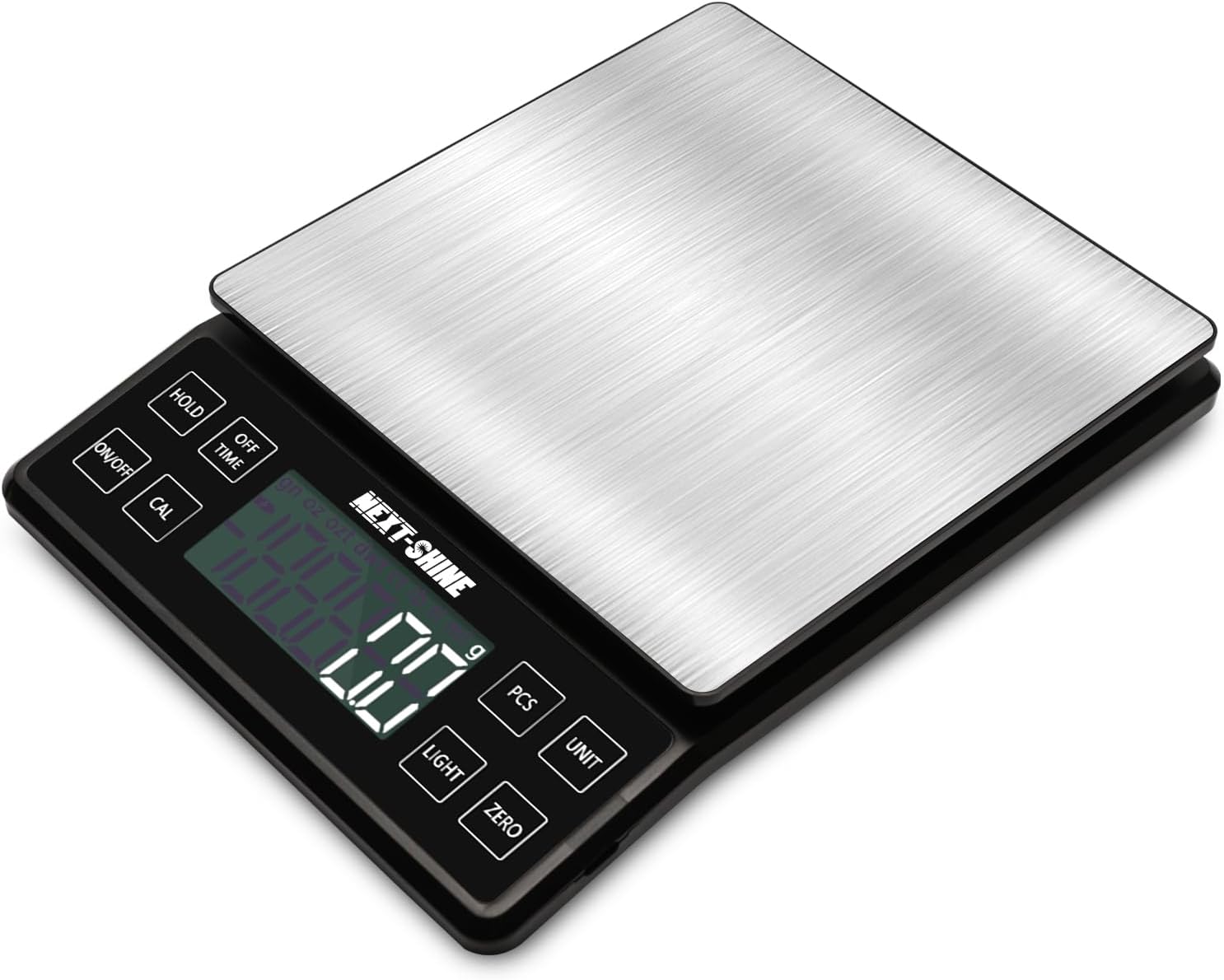 Small Digital Scale,3kg/0.1g,Kitchen Scale,Food Scale,with Blue Backlit ...