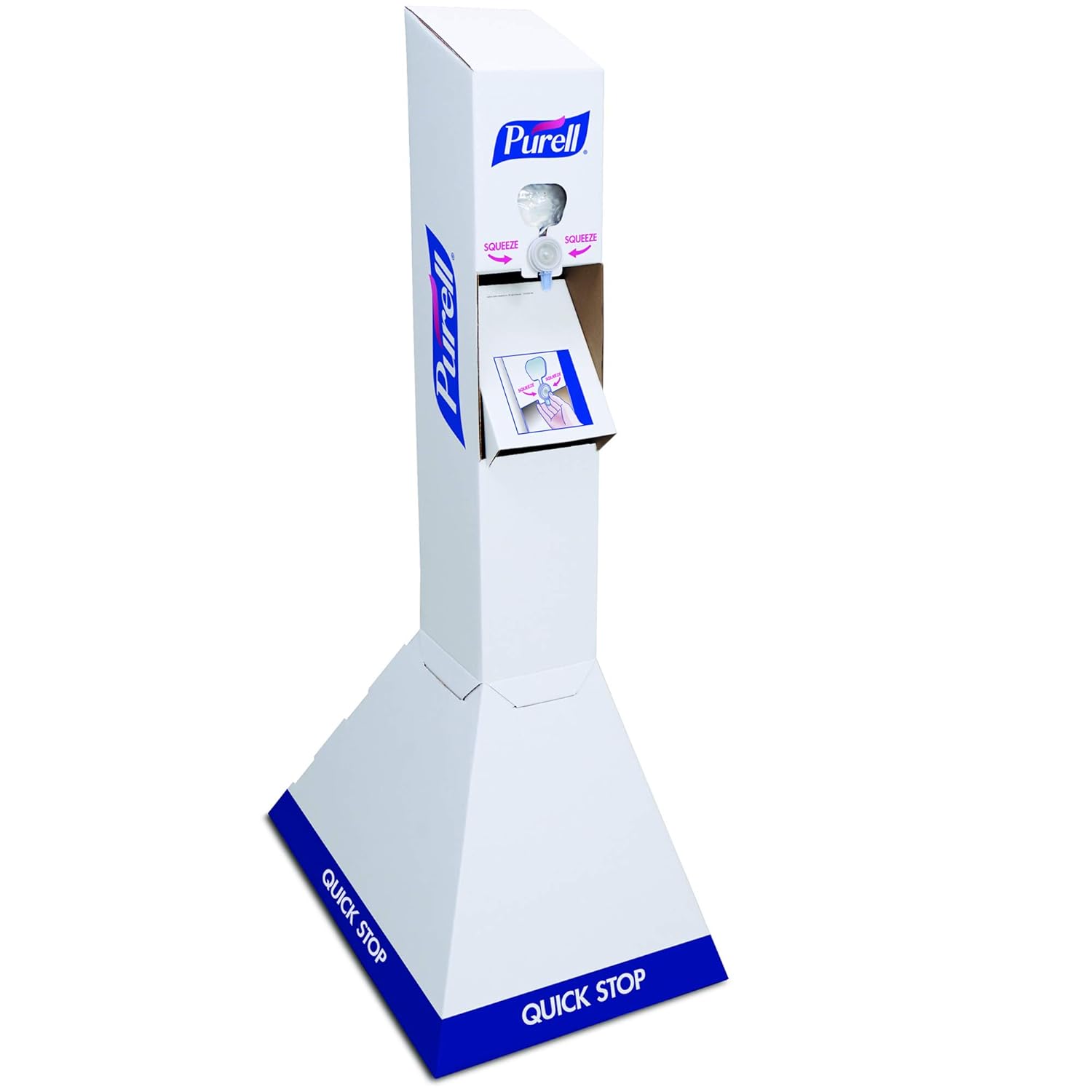 Amazon.com: PURELL Quick Floor Stand Kit, Push-Style Corrugated Floor ...
