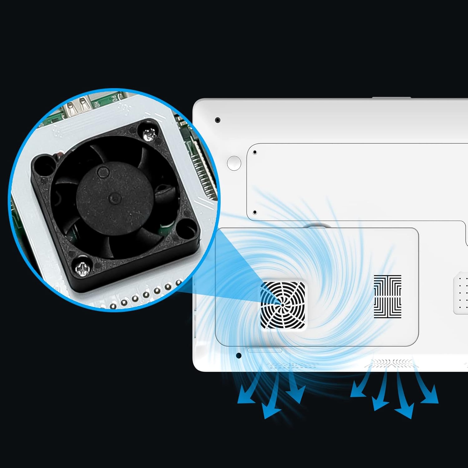 ELECROW Laptop portátil Raspberry Pi 4 kit de programación CrowPi-L con ...