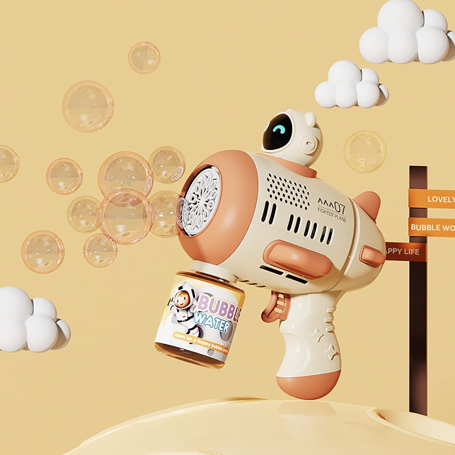 Amazon.com: Bubble Guns for Toddlers - Bubble Makers for Kid with 1 ...