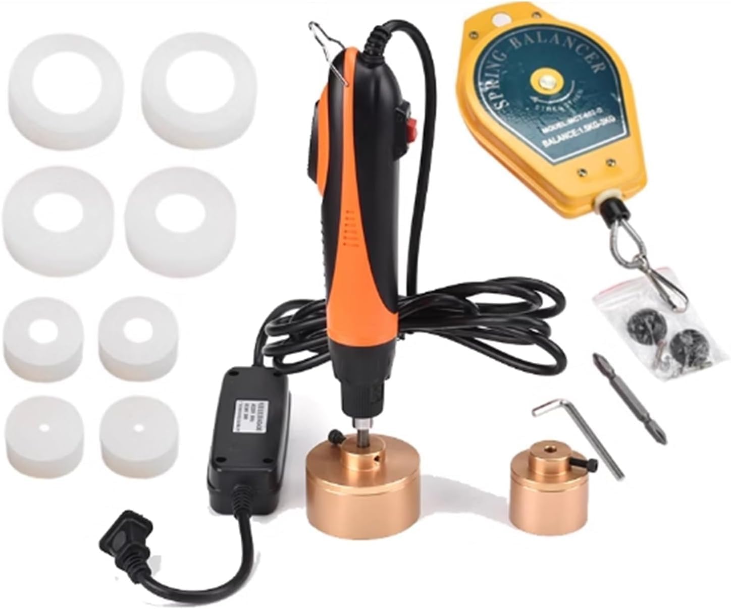 50kg High Torque Electric Bottle Capping Machine, Portable Handheld ...