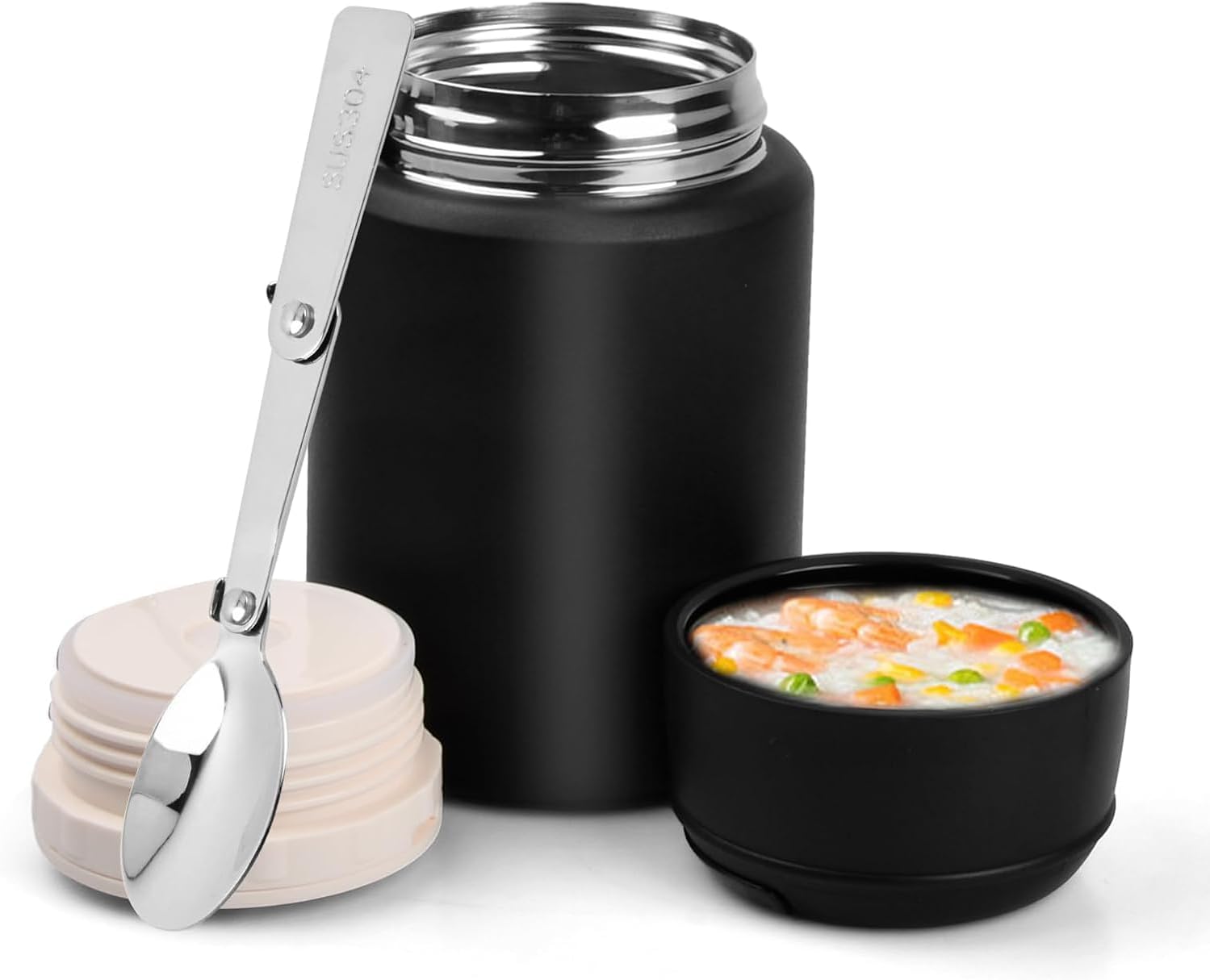 OctsumYing 316 Stainless Steel Insulated Food Jar | 750ml | Double Wall ...