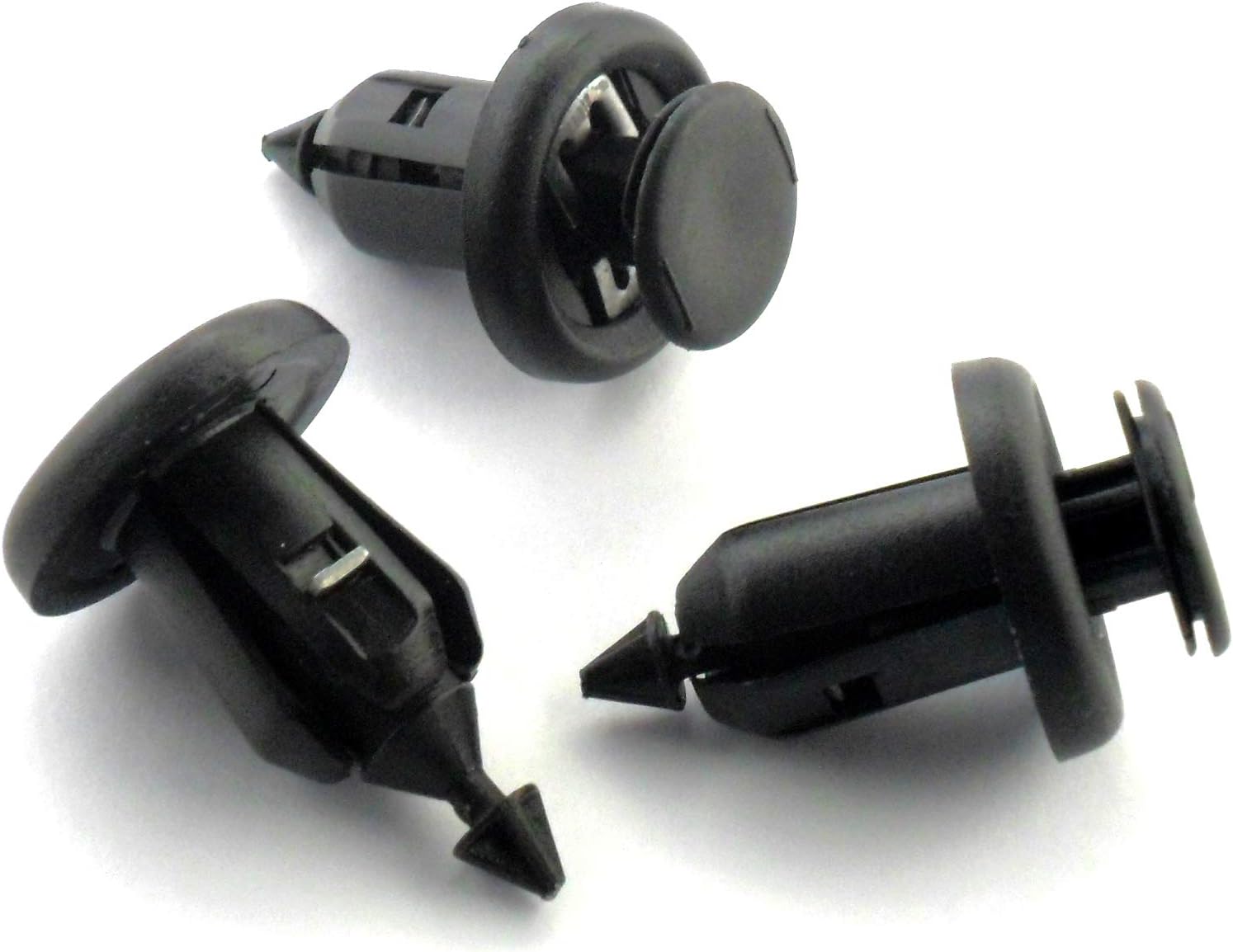 20 x Clips Agrafe Plastique 10mm Bouclier/Garnissages/Habillages/Joint ...