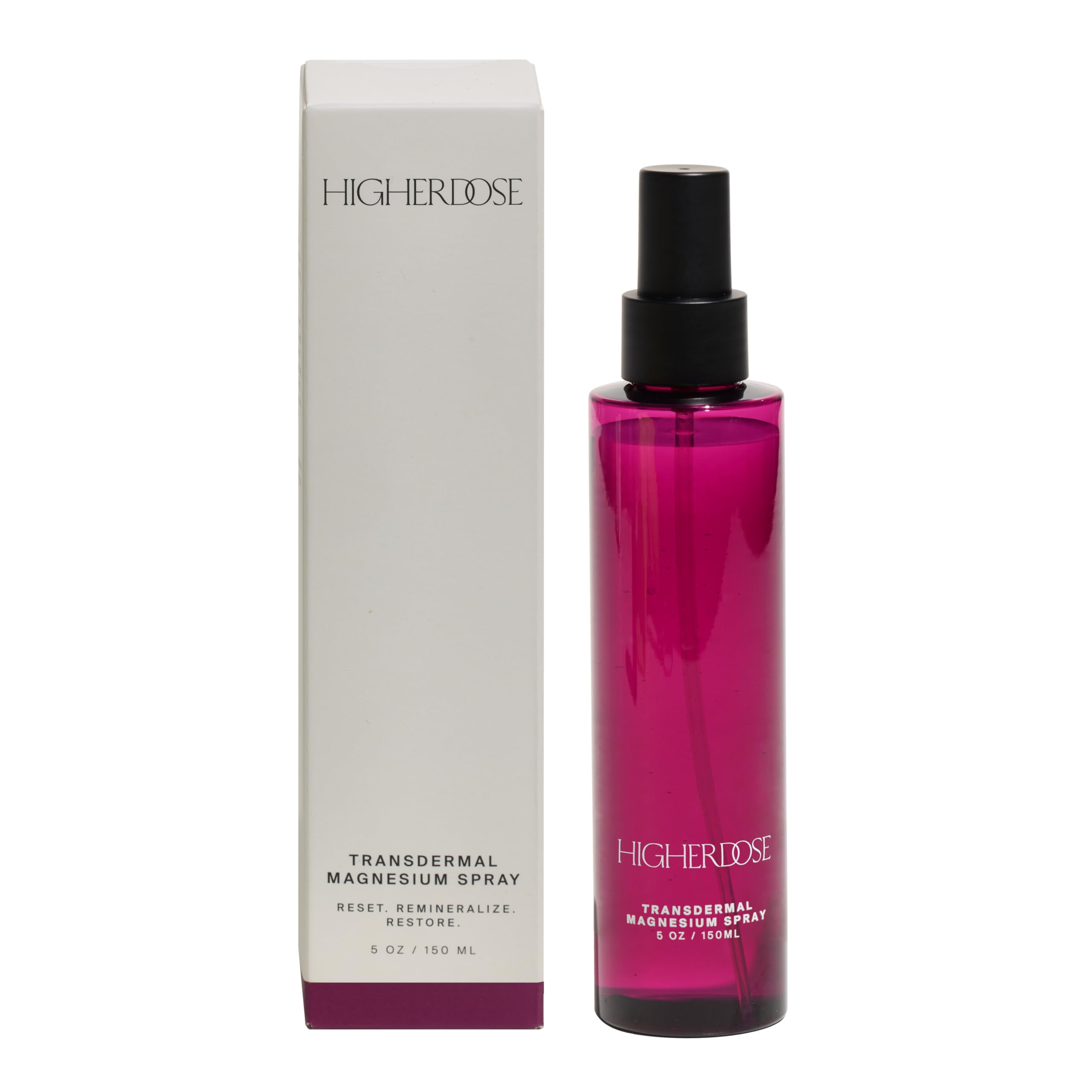 Snapklik.com : HigherDOSE Transdermal Magnesium Spray - Purified Water ...