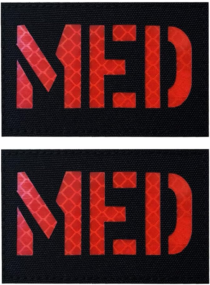 Amazon.com: Antrix 2 PCS MED IR Infrared Reflective Medic Patch ...